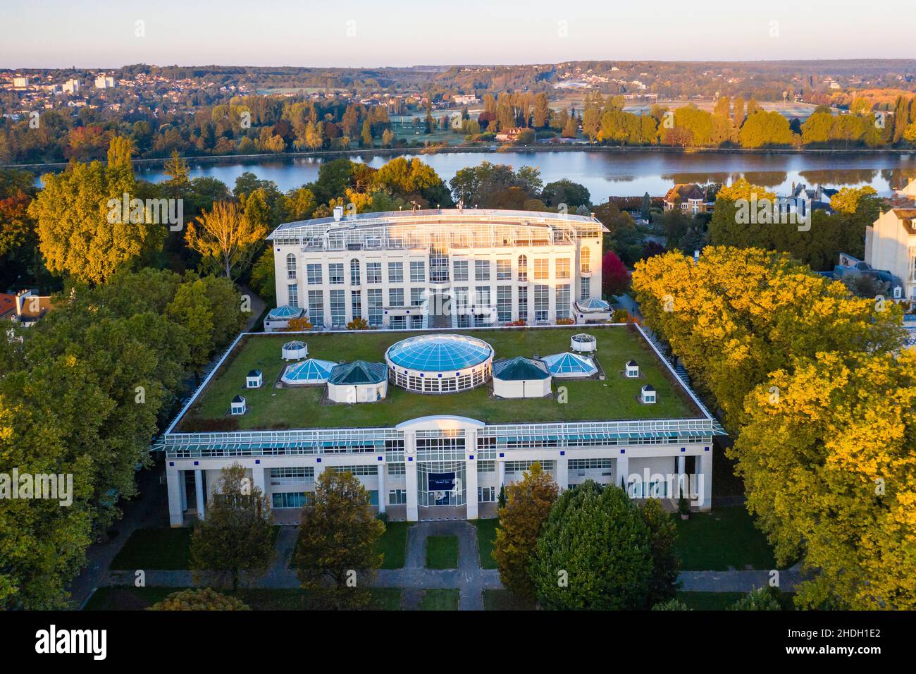 France, Allier, Bourbonnais, Vichy, listed as World Heritage by UNESCO ...