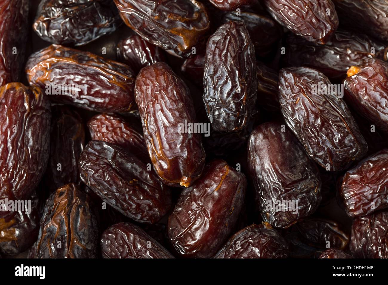 Organic Raw Dry Dates in a Pile Stock Photo - Alamy