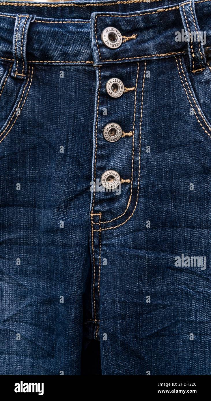 Button down trousers hi-res stock photography and images - Alamy