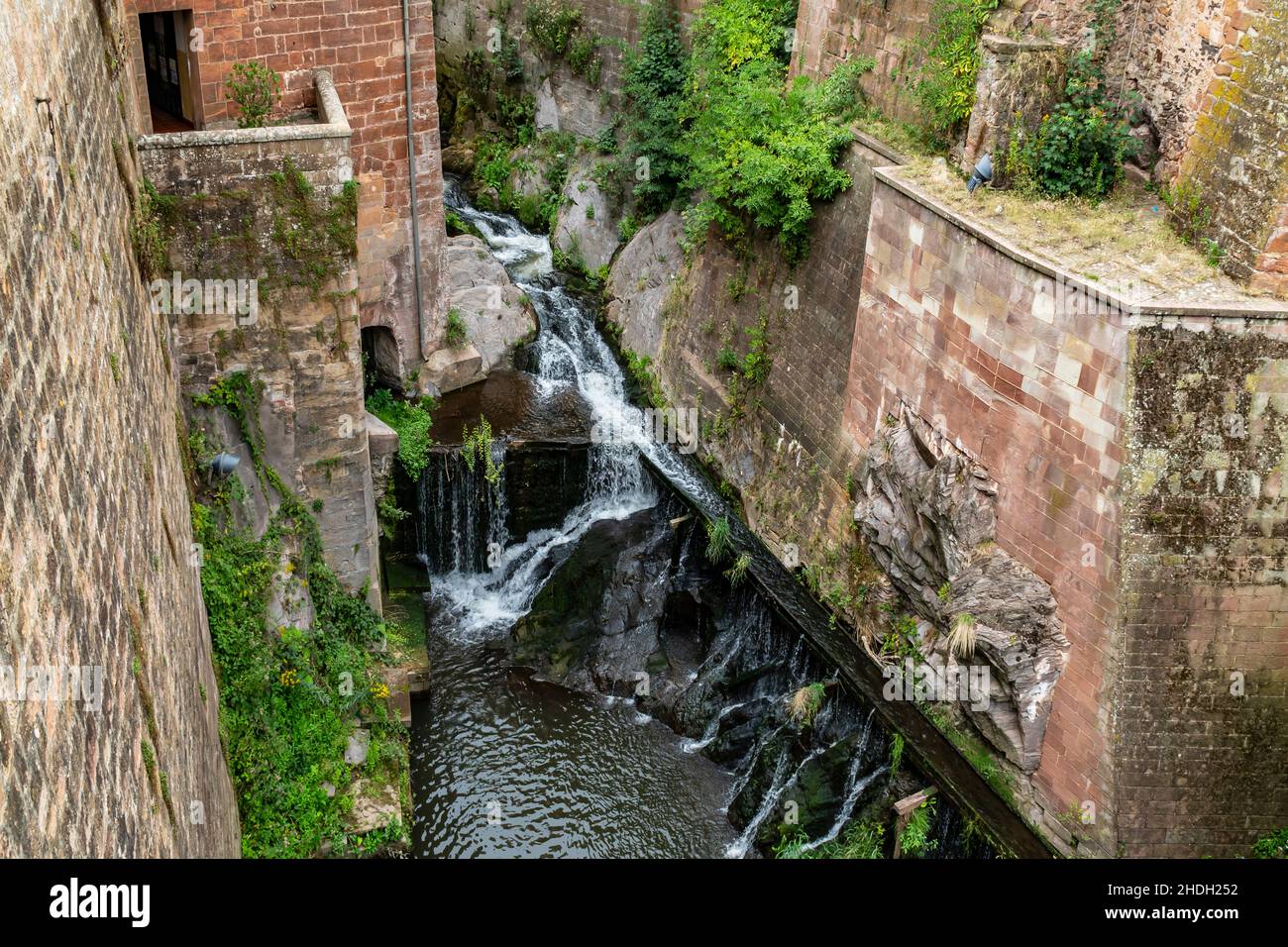 waterfall, saarburg, cascade, waterfalls, saarburgs Stock Photo - Alamy