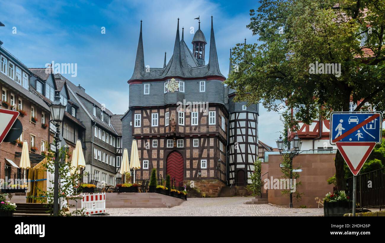 town hall, frankenberg, town halls, frankenbergs Stock Photo - Alamy