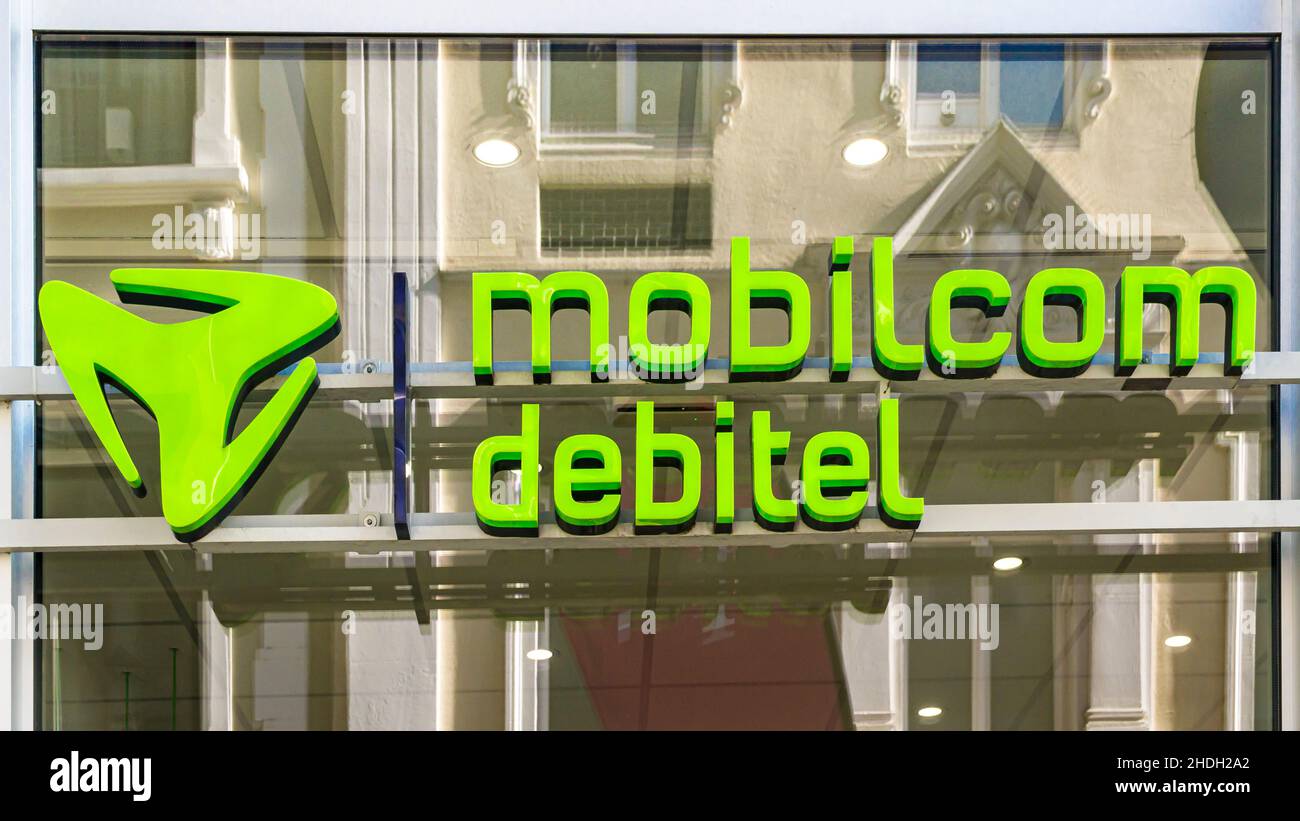 Mobilcom logo hi-res stock photography and images - Alamy