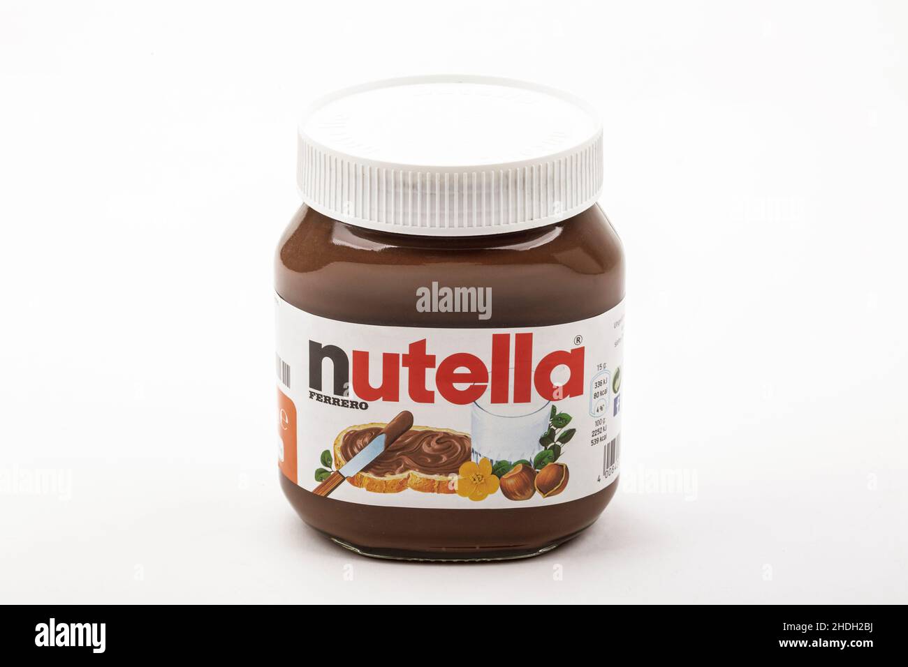 Logo Del Barattolo Di Nutella