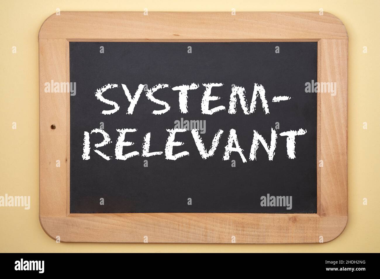 system-relevant, system relevance Stock Photo - Alamy