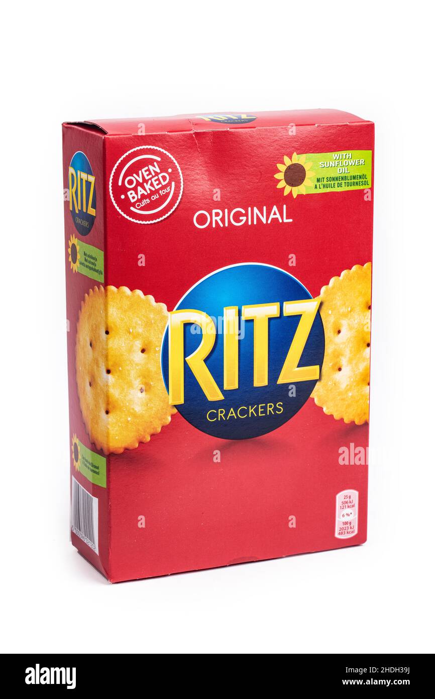 Ritz biscuits hi-res stock photography and images - Alamy