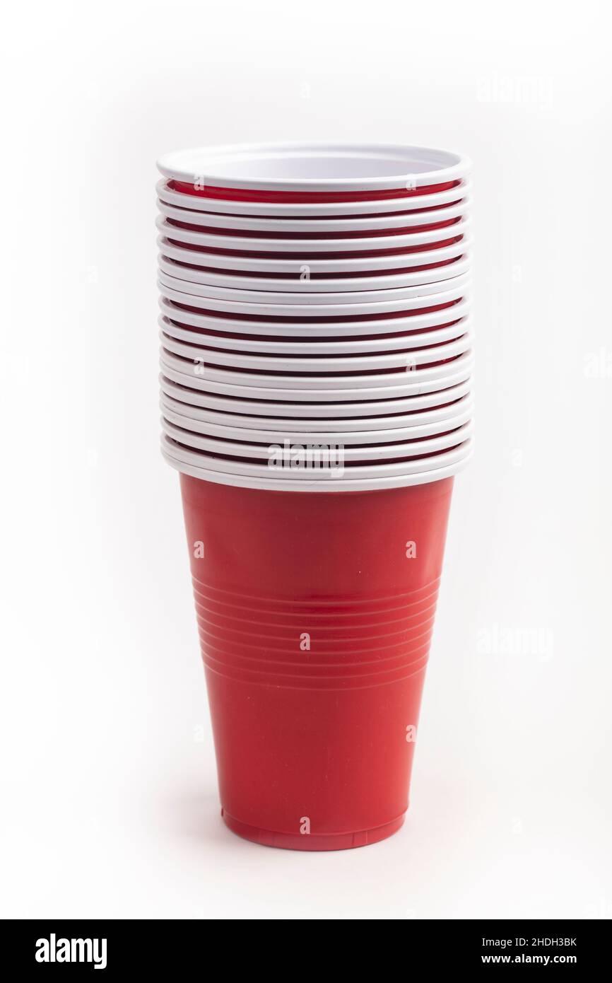 plastic cups, plastic cup Stock Photo - Alamy