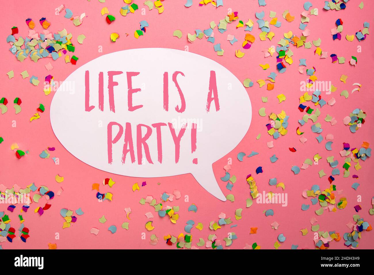 life is a party Stock Photo - Alamy