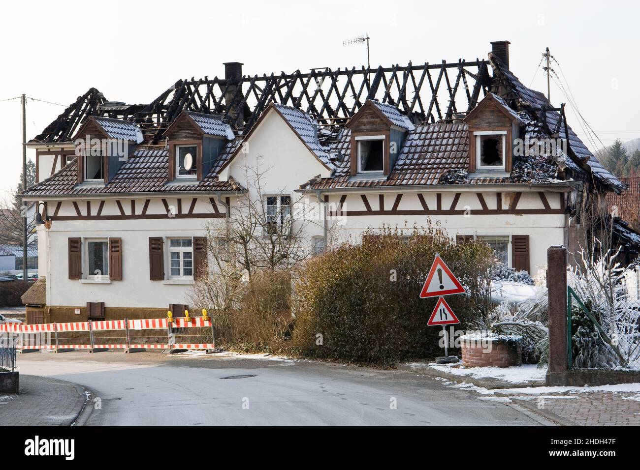 attic, house fire, fire ruined, attics, roof top, house fires, fire ...