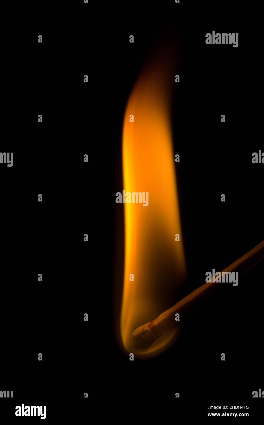 matchstick, flame, matchsticks, flames Stock Photo - Alamy