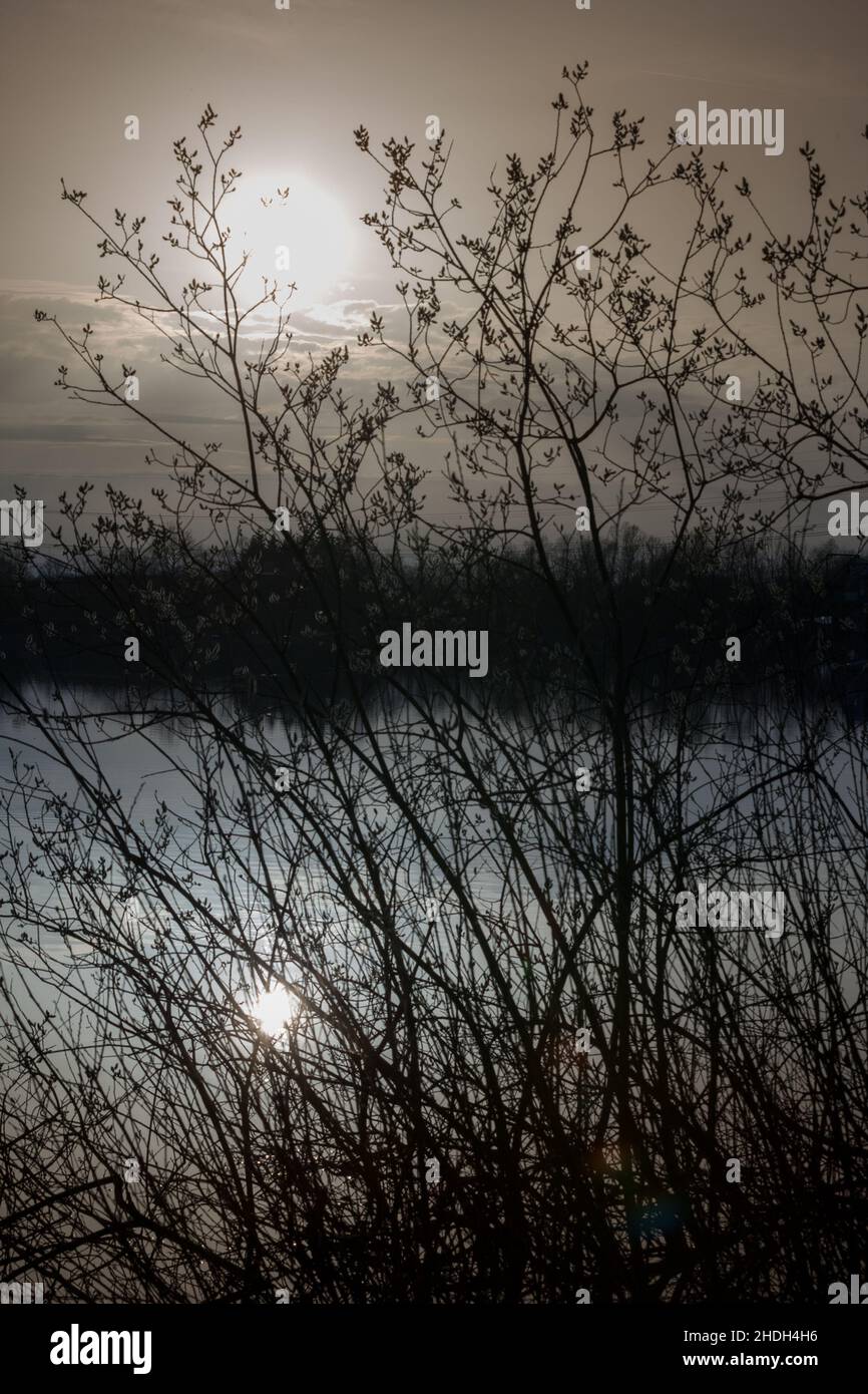 sunset, lake, mystical, sunsets, lakes, mysterious, mystic, mysticism ...