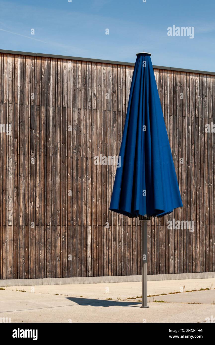 Closed parasol parasols hi-res stock photography and images - Alamy