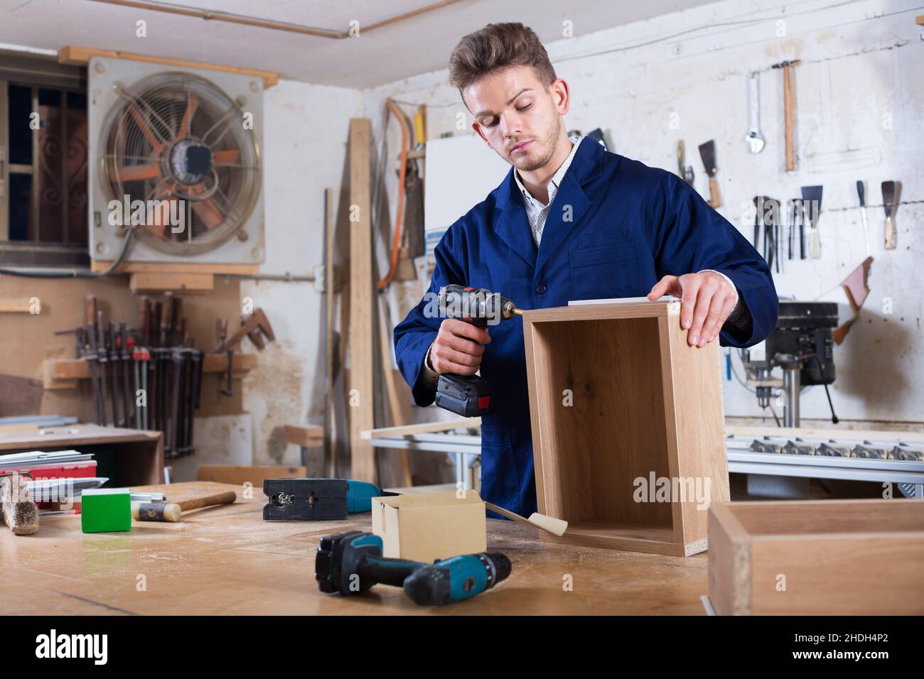 Drawer making hi-res stock photography and images - Alamy
