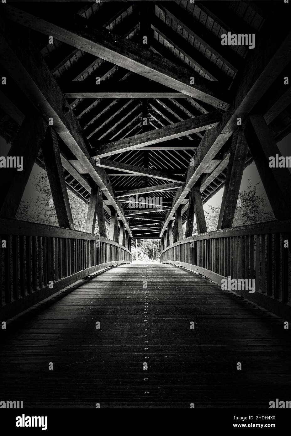 transition, construction frame, wooden bridge, transitions ...