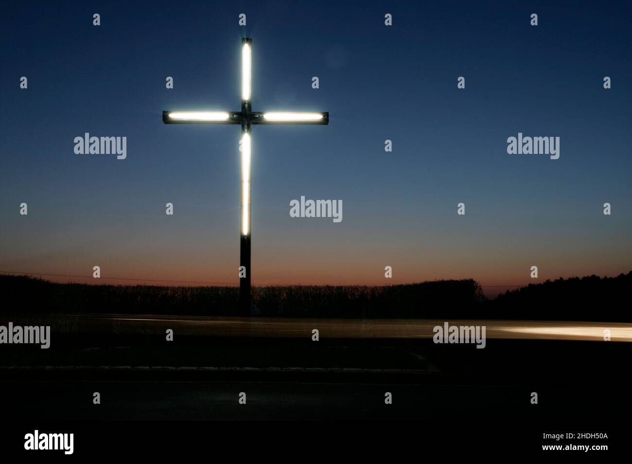 cross, neon, crosses, neons Stock Photo - Alamy