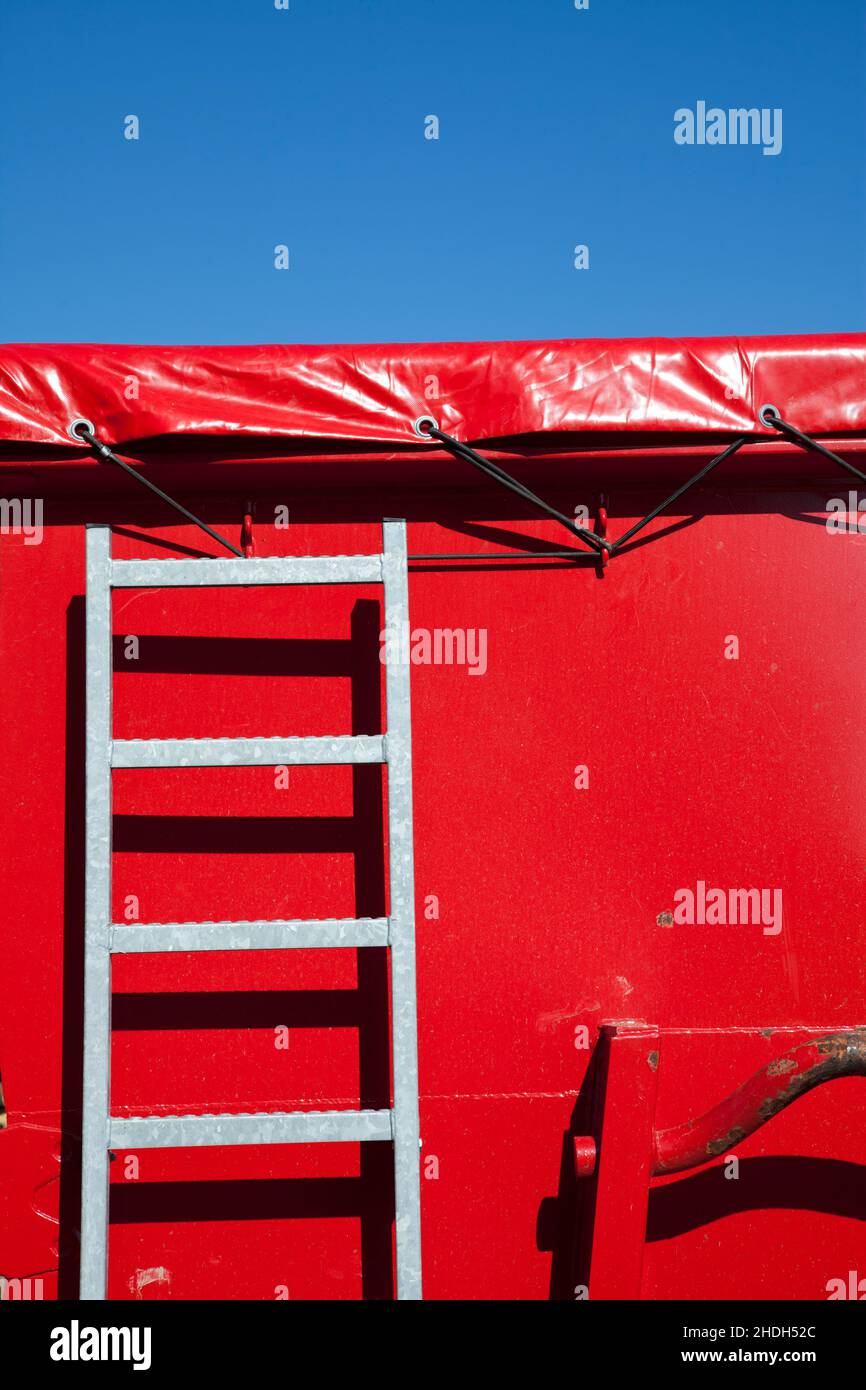 truck, ladder, lorry, trucks, ladders Stock Photo - Alamy