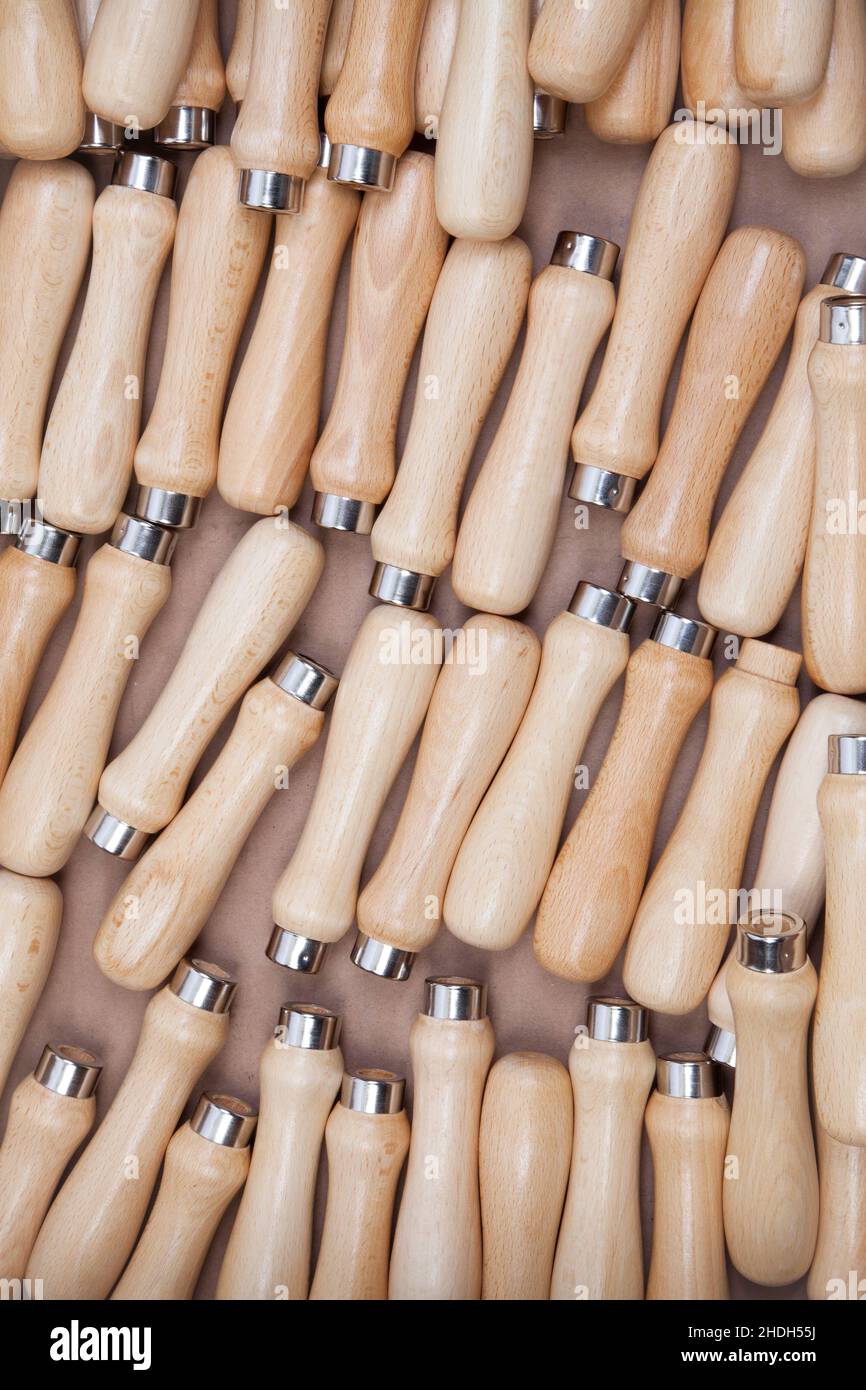 wood handle, handles Stock Photo - Alamy