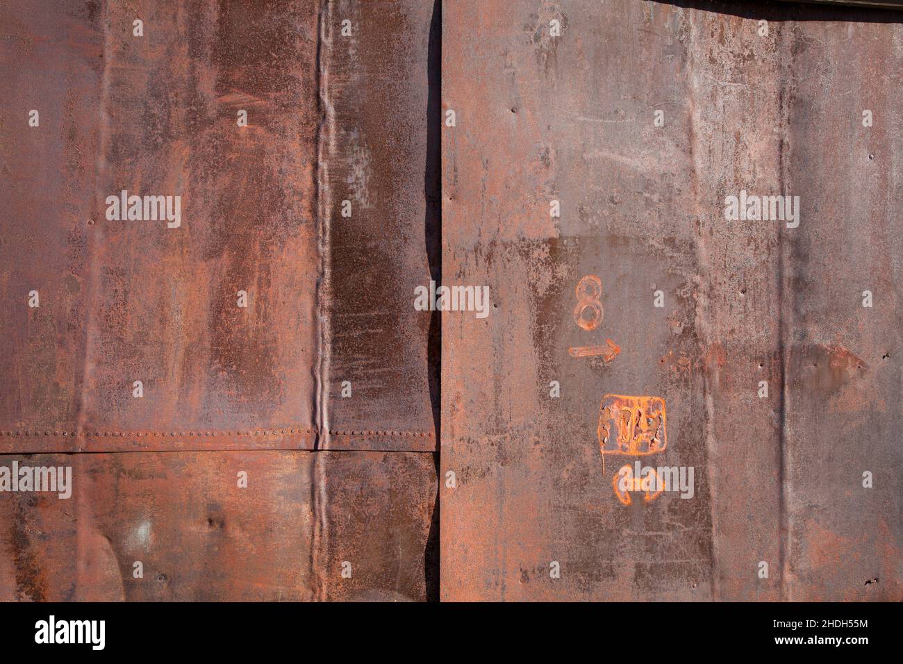 rust, metal plate, facade, rusted, rusty, metal plates, facades Stock ...