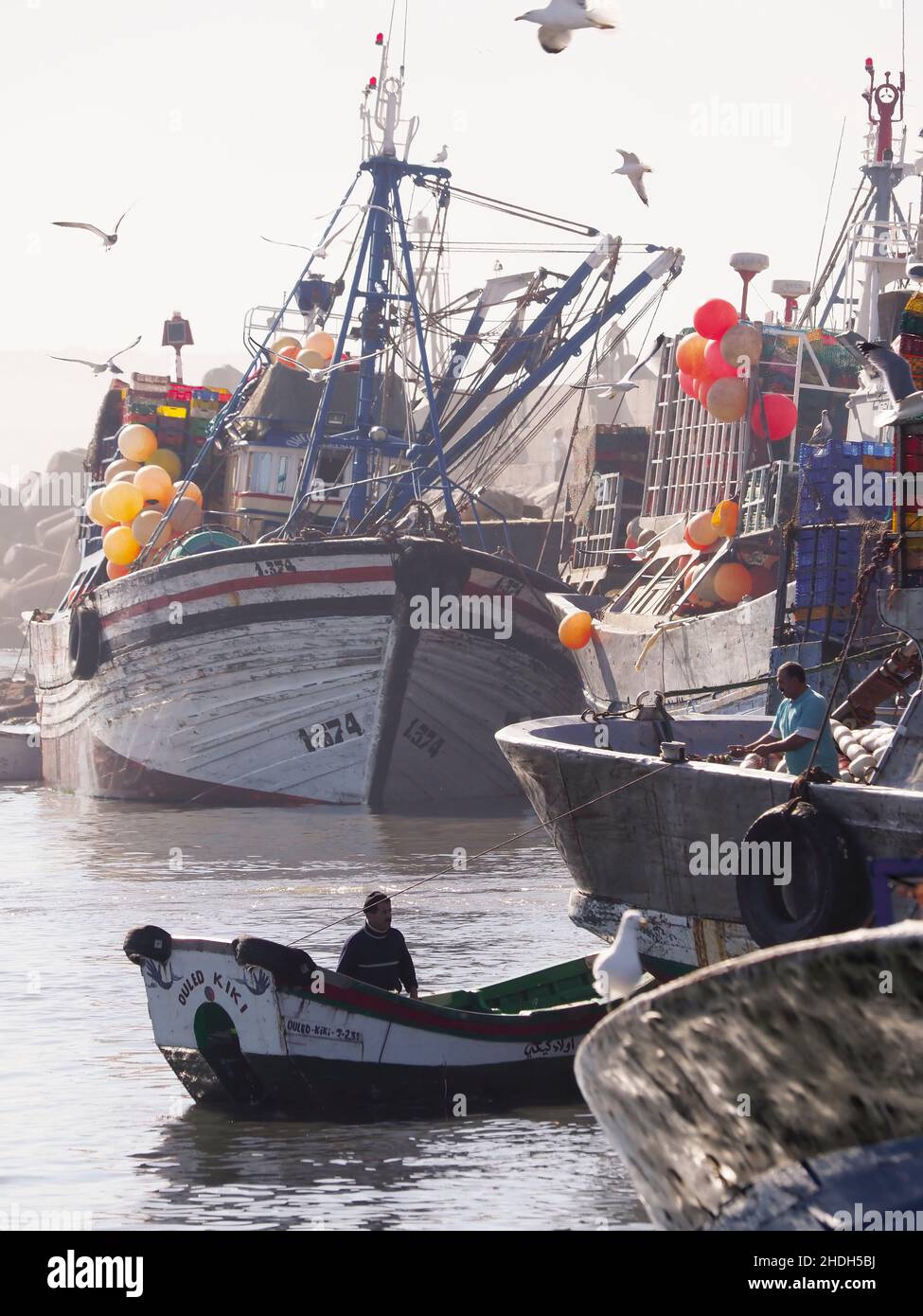 fishing boat, fishing port, fishing boats, fishing ports Stock Photo ...