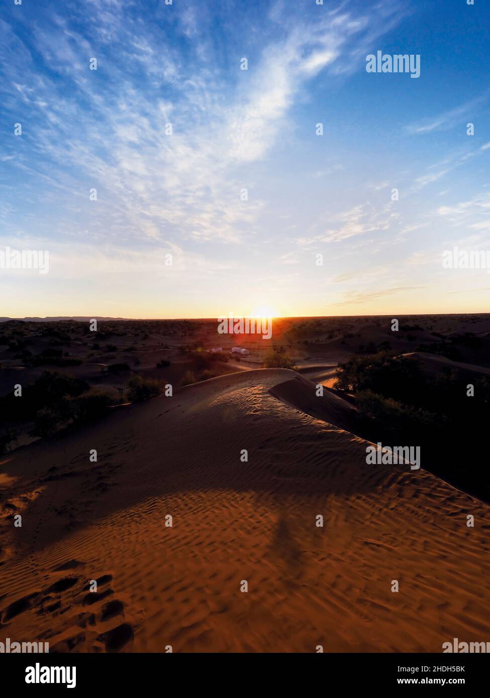 sunrise, desert, sand dune, sun rises, sunrises, deserts, wüste, sand ...