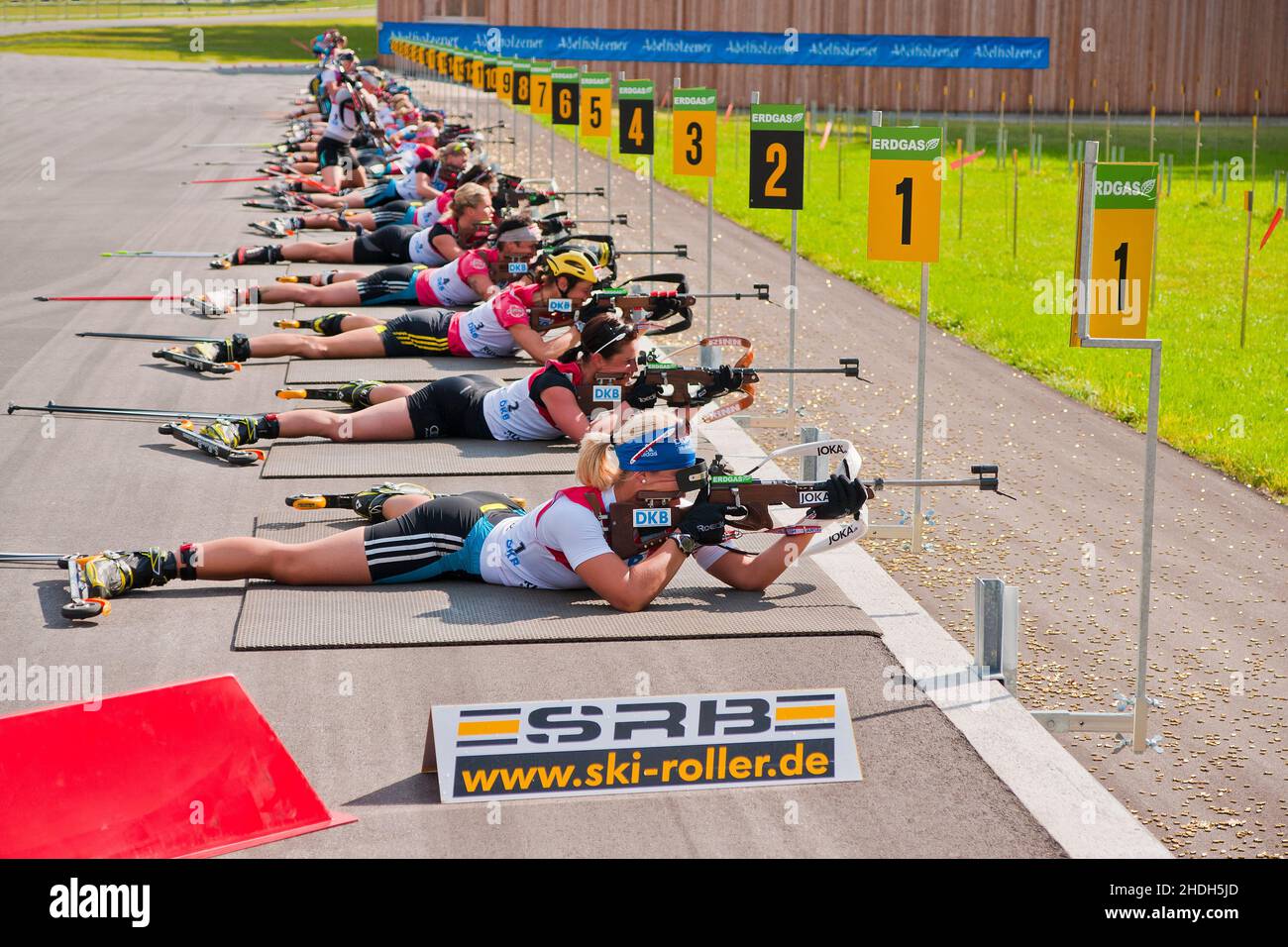 shooting, rifle, biathlon, rifles Stock Photo - Alamy