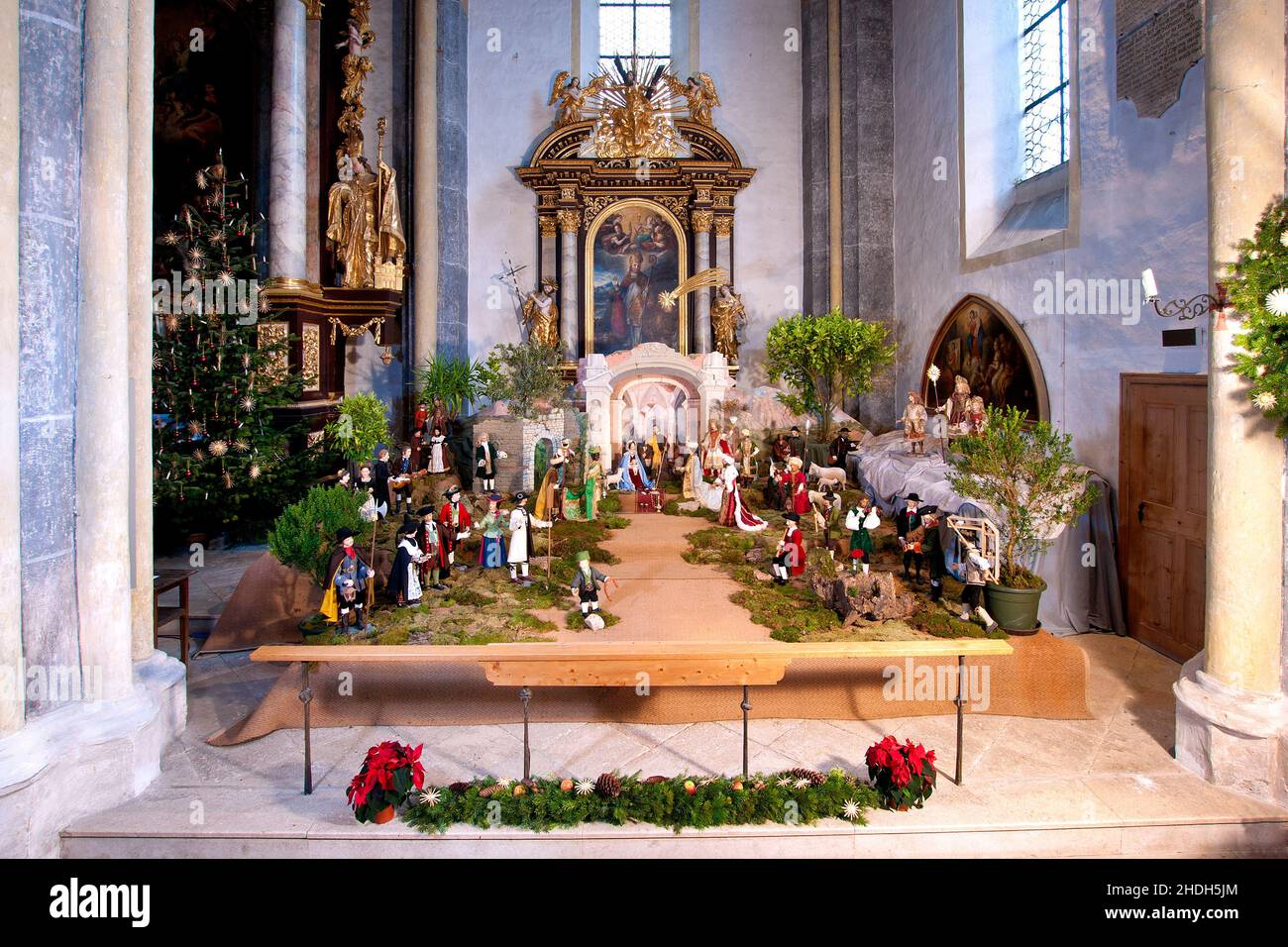 church, nativity scene, churchs, nativity scenes Stock Photo - Alamy