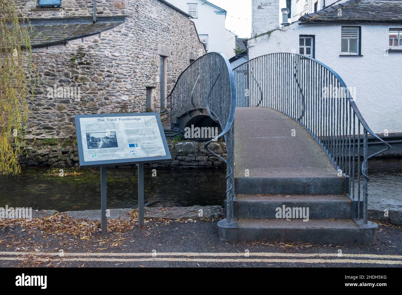 The village of Cartmel in the Lake District, Cumbria, UK Stock Photo ...