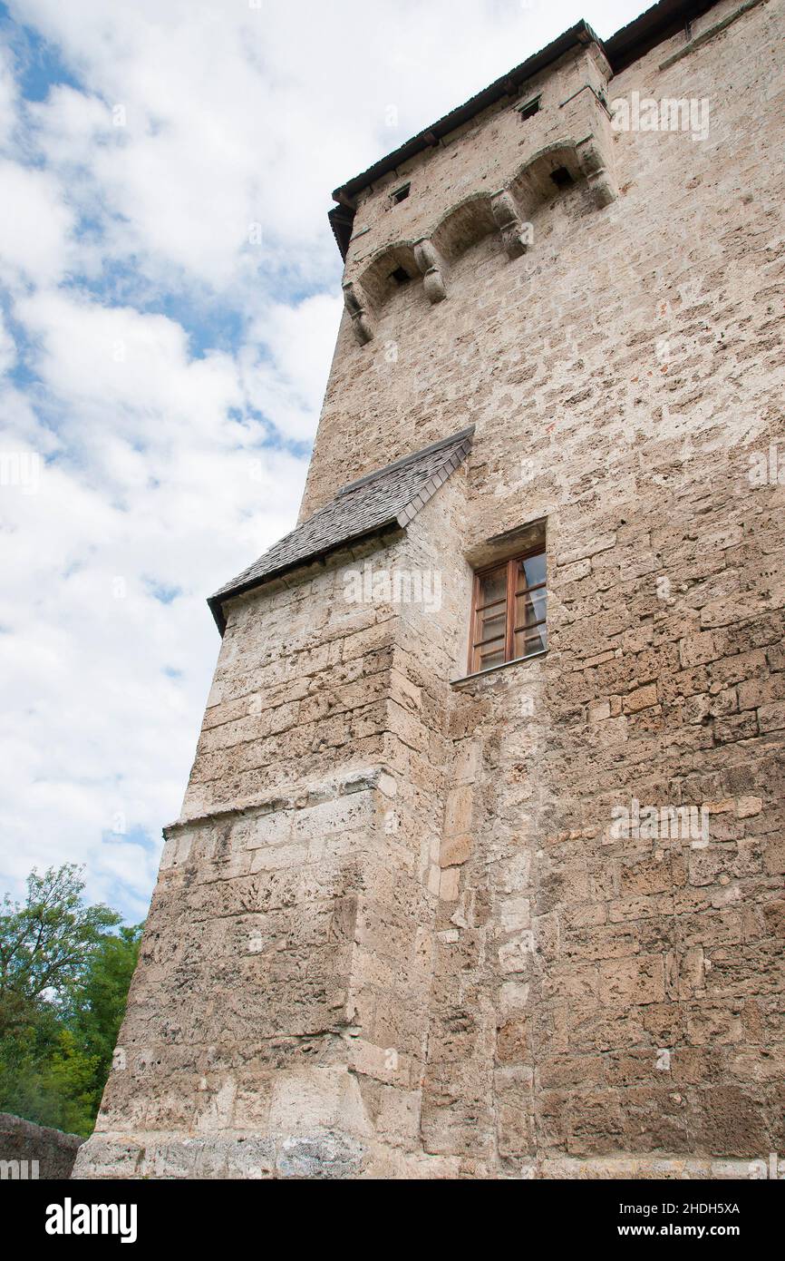 Tittmoning castle hi-res stock photography and images - Alamy