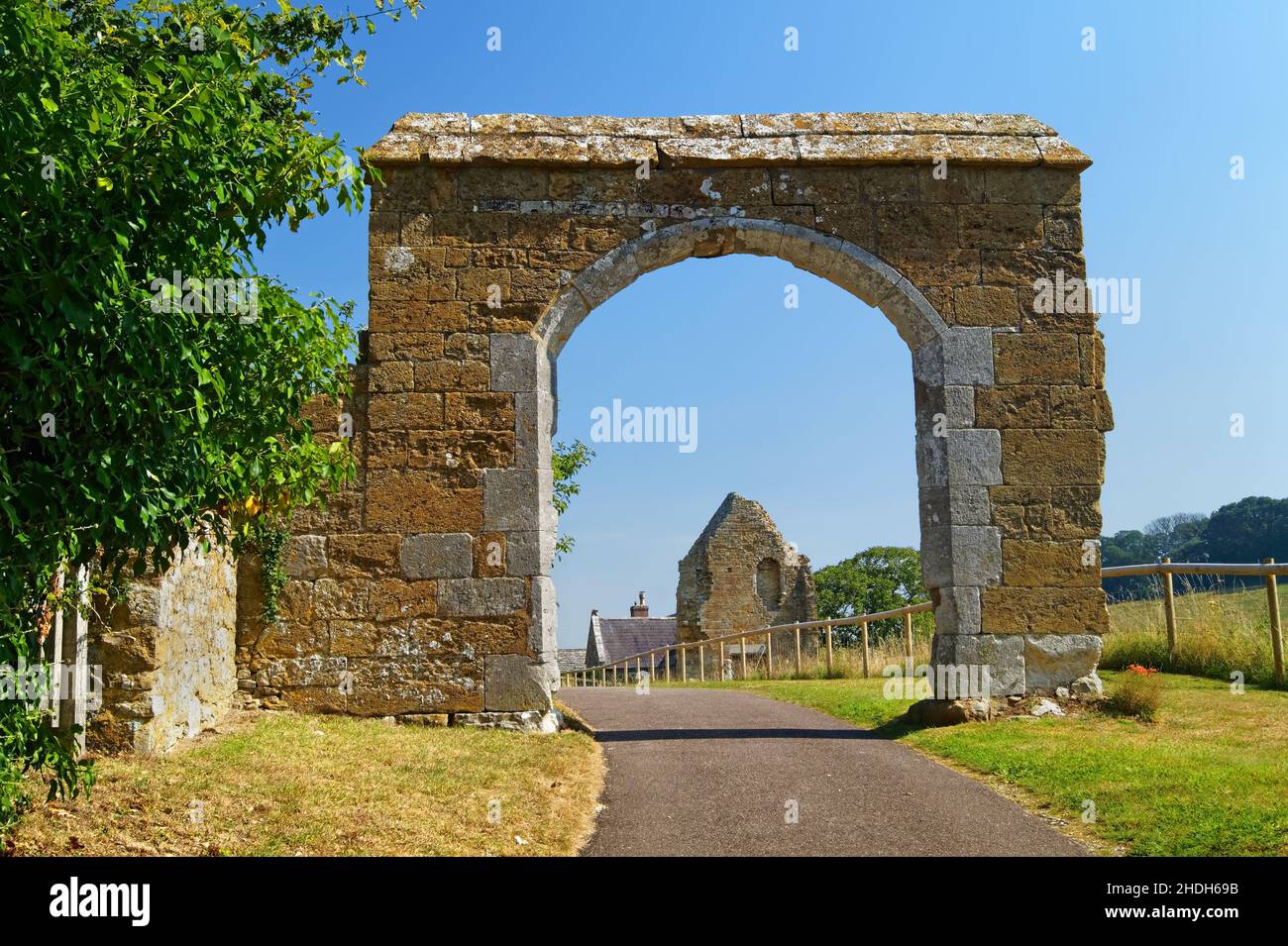 Abbotsbury abbey remains hi-res stock photography and images - Alamy