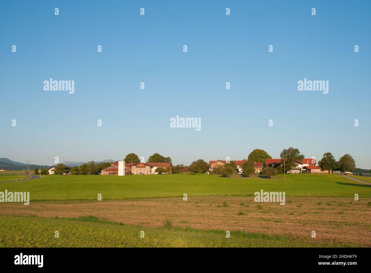 village, teisendorf, endorf, villages, teisendorfs Stock Photo - Alamy