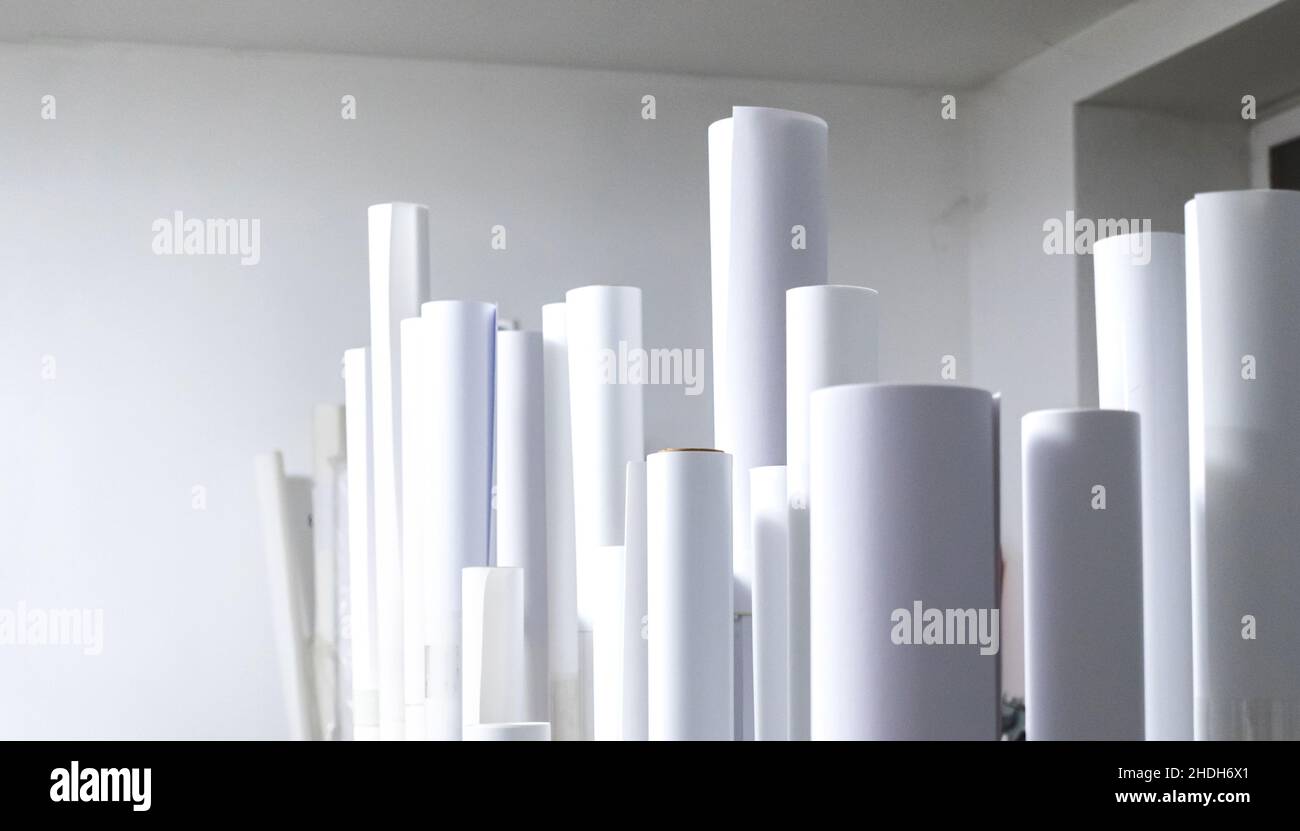 Print shop paper warehouse, printing process industry, print shop ...