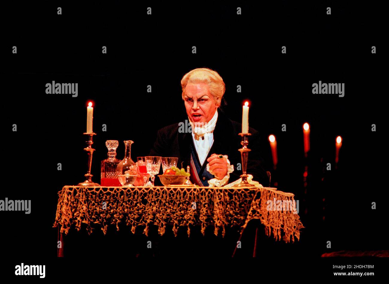 Act 2: Anthony Michaels-Moore (Baron Scarpia) in TOSCA by Puccini at ...