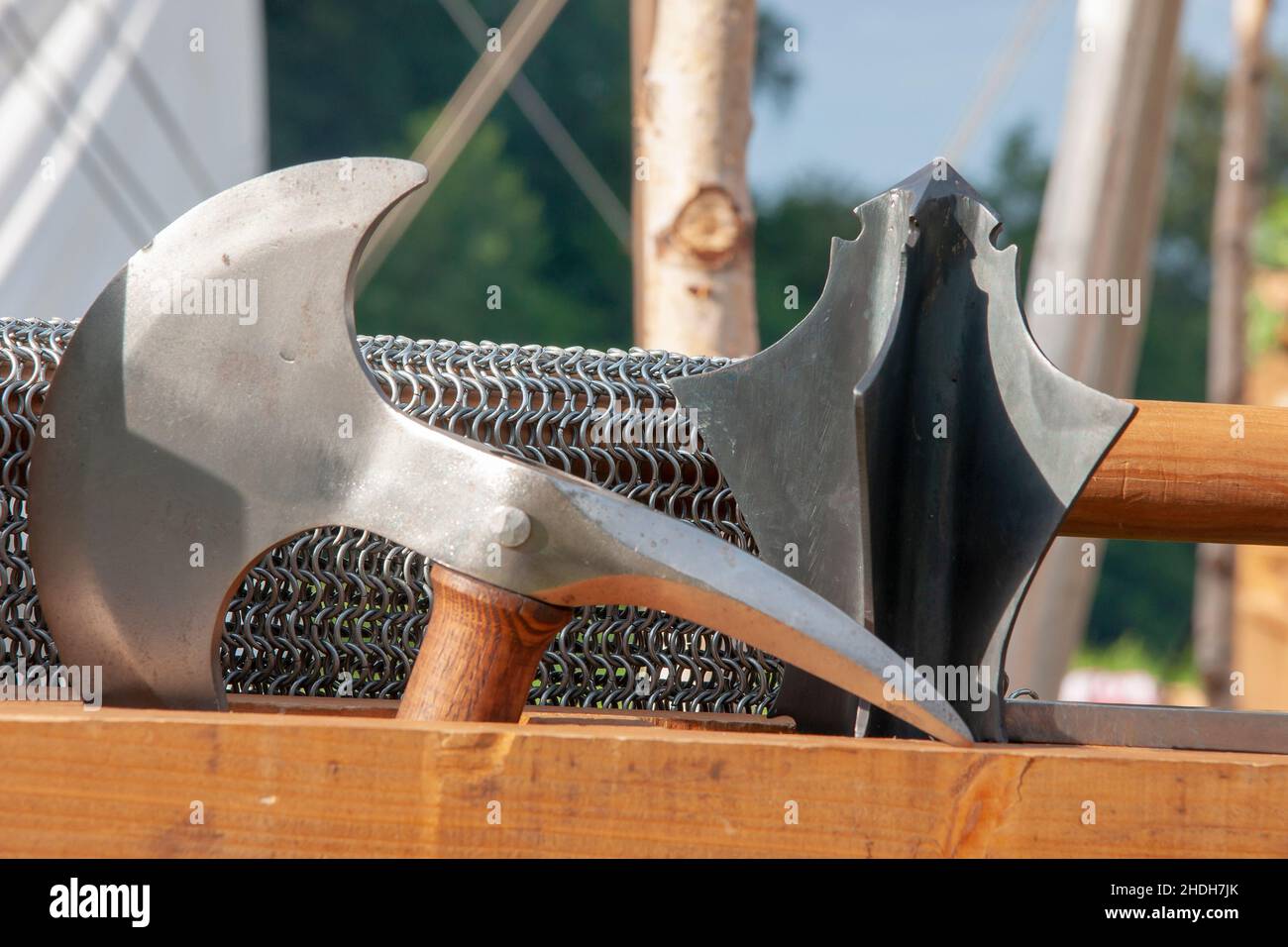 Medieval axes hi-res stock photography and images - Alamy