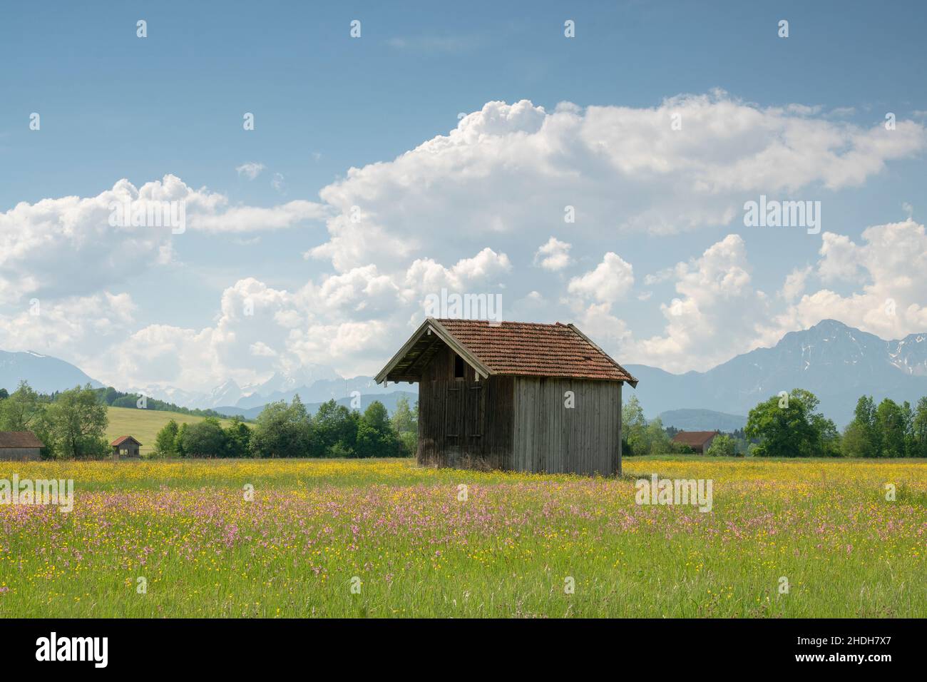 barn, hayrick, stadel, barns, hayricks Stock Photo - Alamy