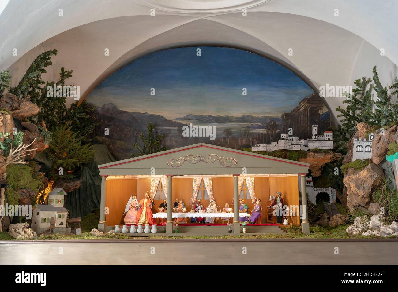 nativity scene, nativity scenes Stock Photo - Alamy