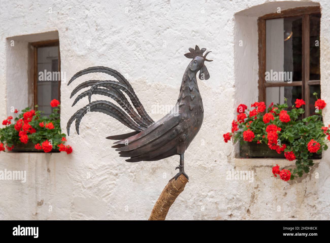 rooster, blacksmith, roosters, blacksmiths Stock Photo - Alamy