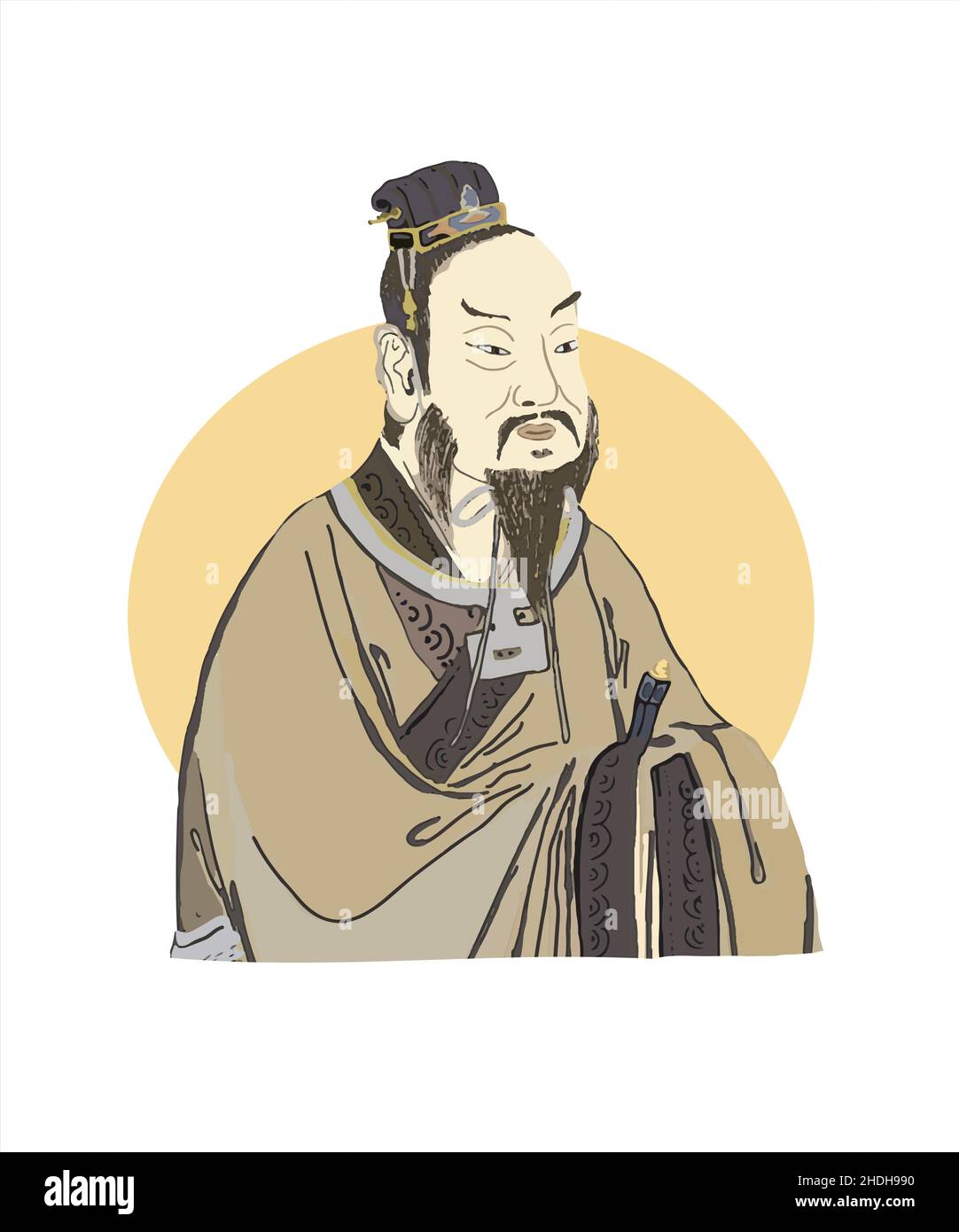 Confucius Stock Vector Images - Alamy