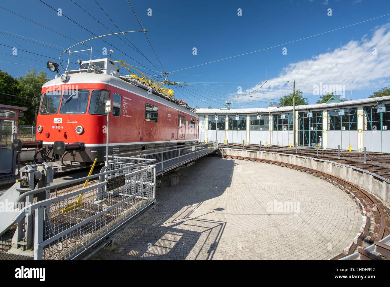train, lokwelt freilassing, railway museum, trains Stock Photo - Alamy