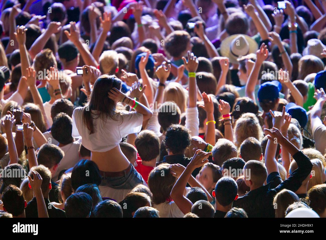 celebrations, audience, cheering, music festival, celebration, parties ...