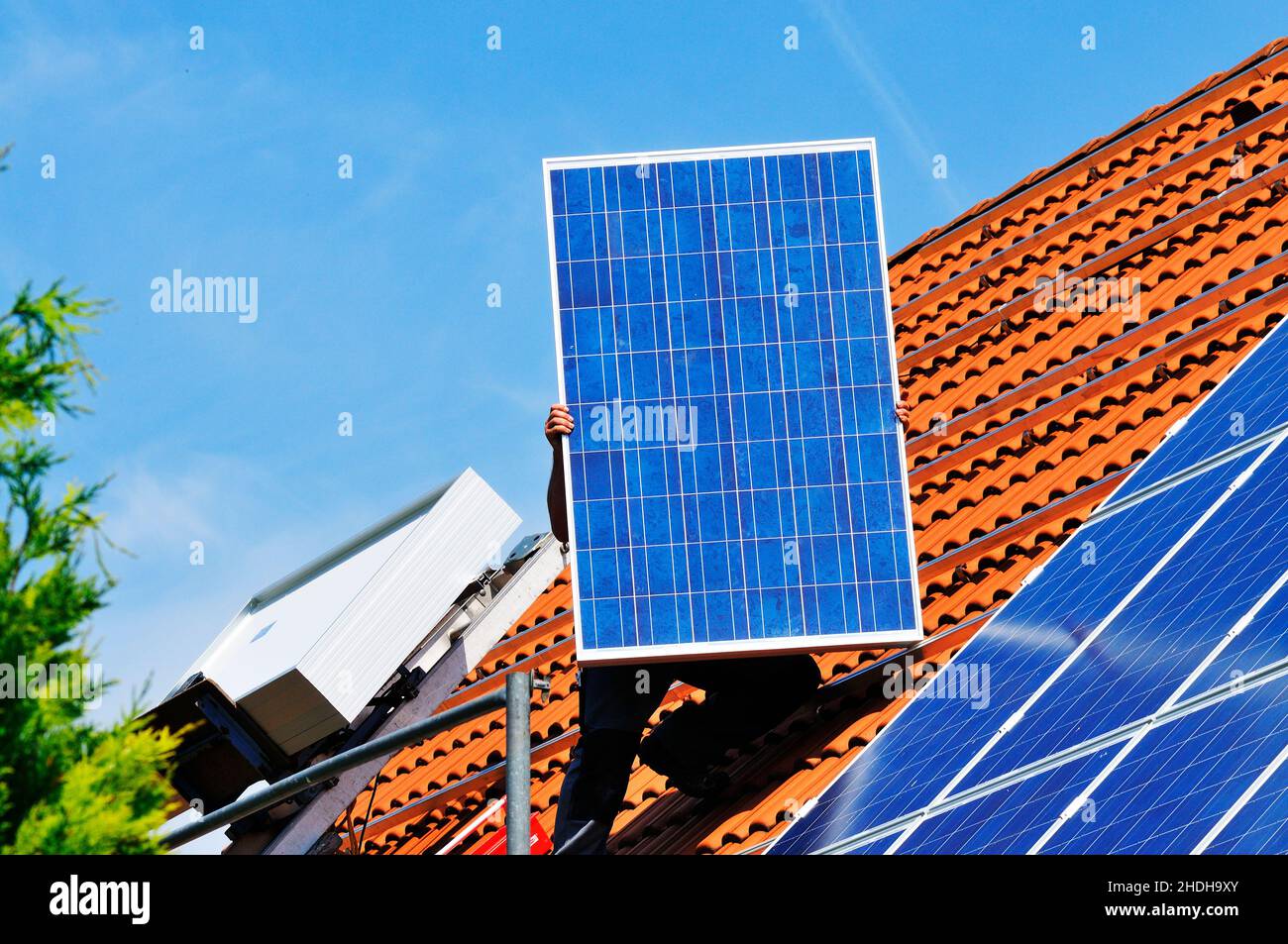 photovoltaics, solar plant, montage, solar, solar energy, solar plants ...