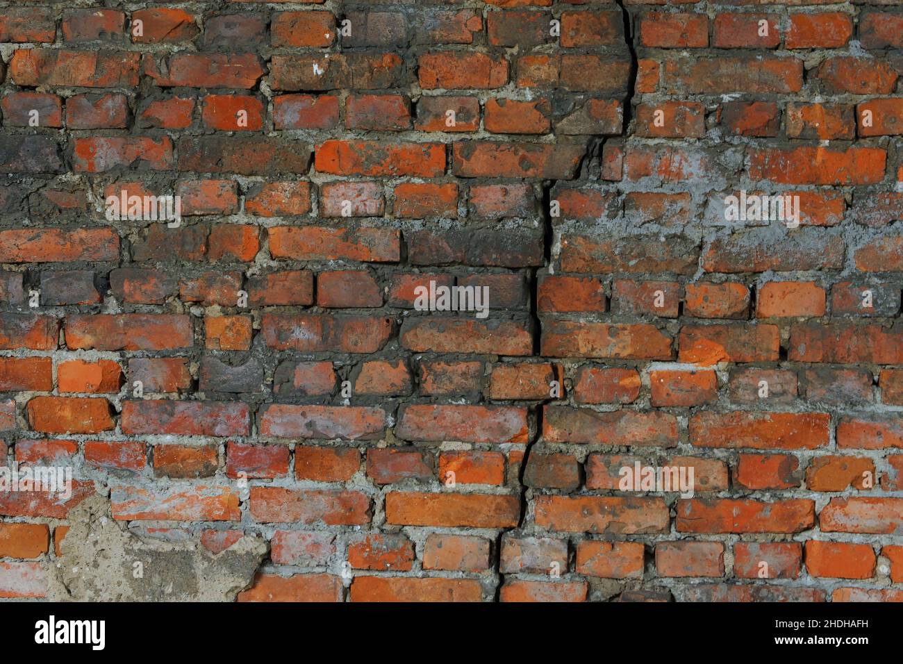 brick, cracked, brick wall, bricks, crackeds, brick walls Stock Photo ...