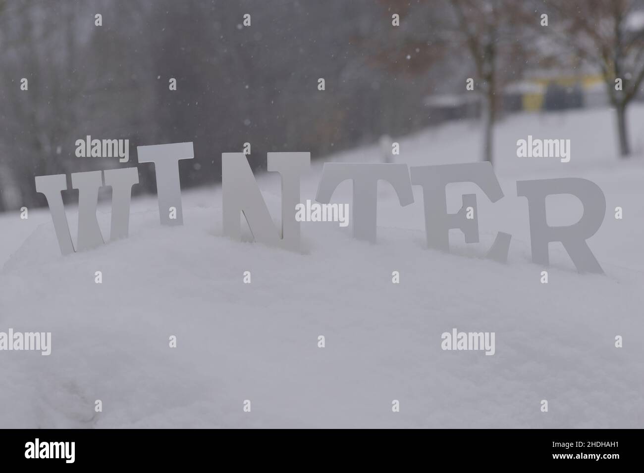 winter, writing, winters Stock Photo - Alamy