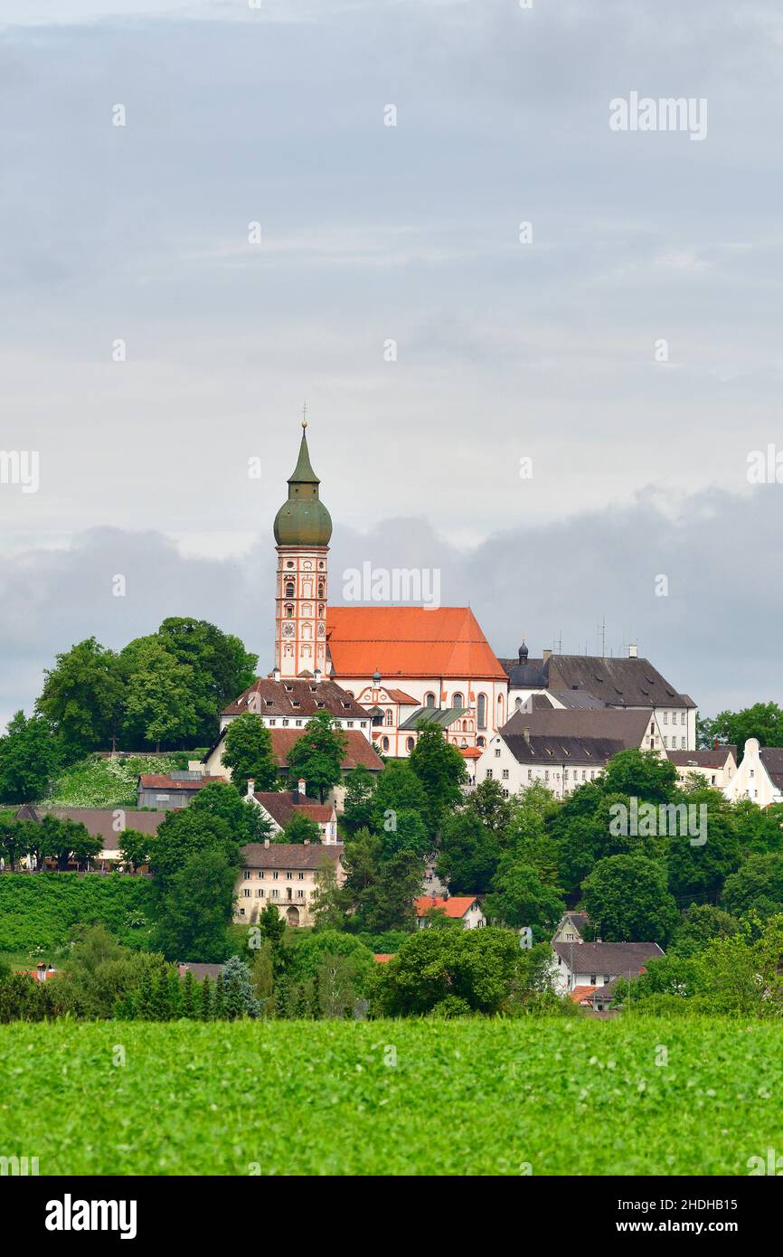 benedictine monastery, andechs, benedictine monasteries Stock Photo - Alamy