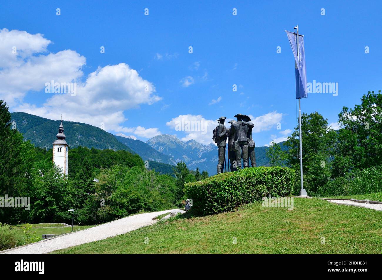 statue, julian alps, national park triglav, statues Stock Photo - Alamy