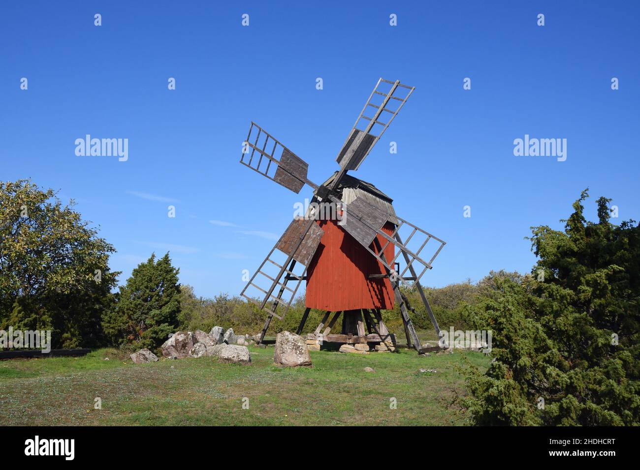Post mill architecture windmill hi-res stock photography and images - Alamy