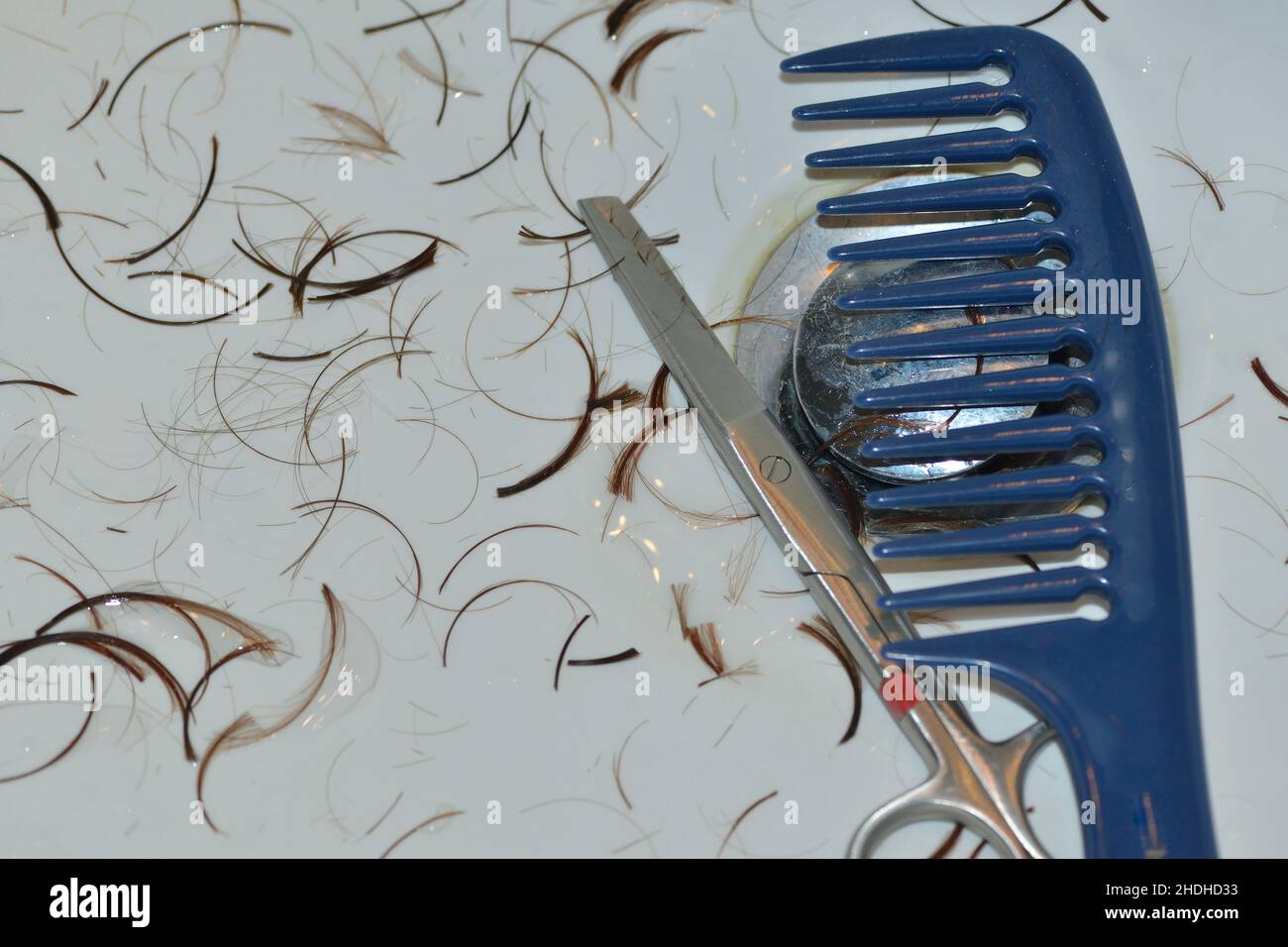 hair ends, comb, combs Stock Photo - Alamy