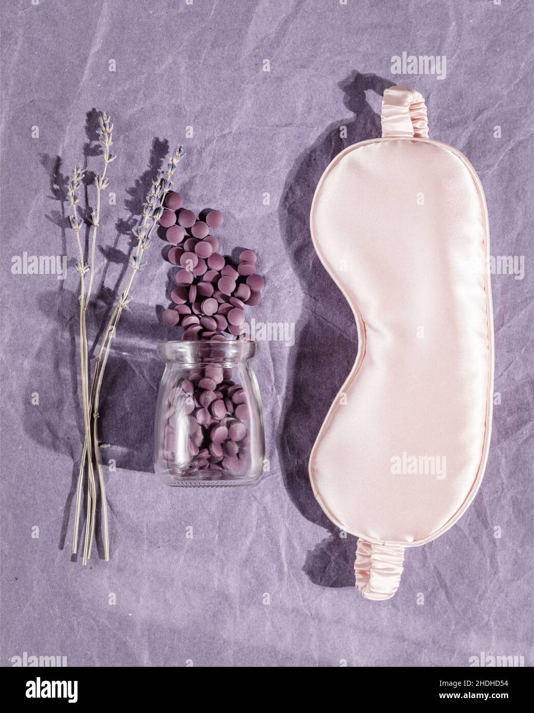 Lavender sleep mask hi-res stock photography and images - Alamy