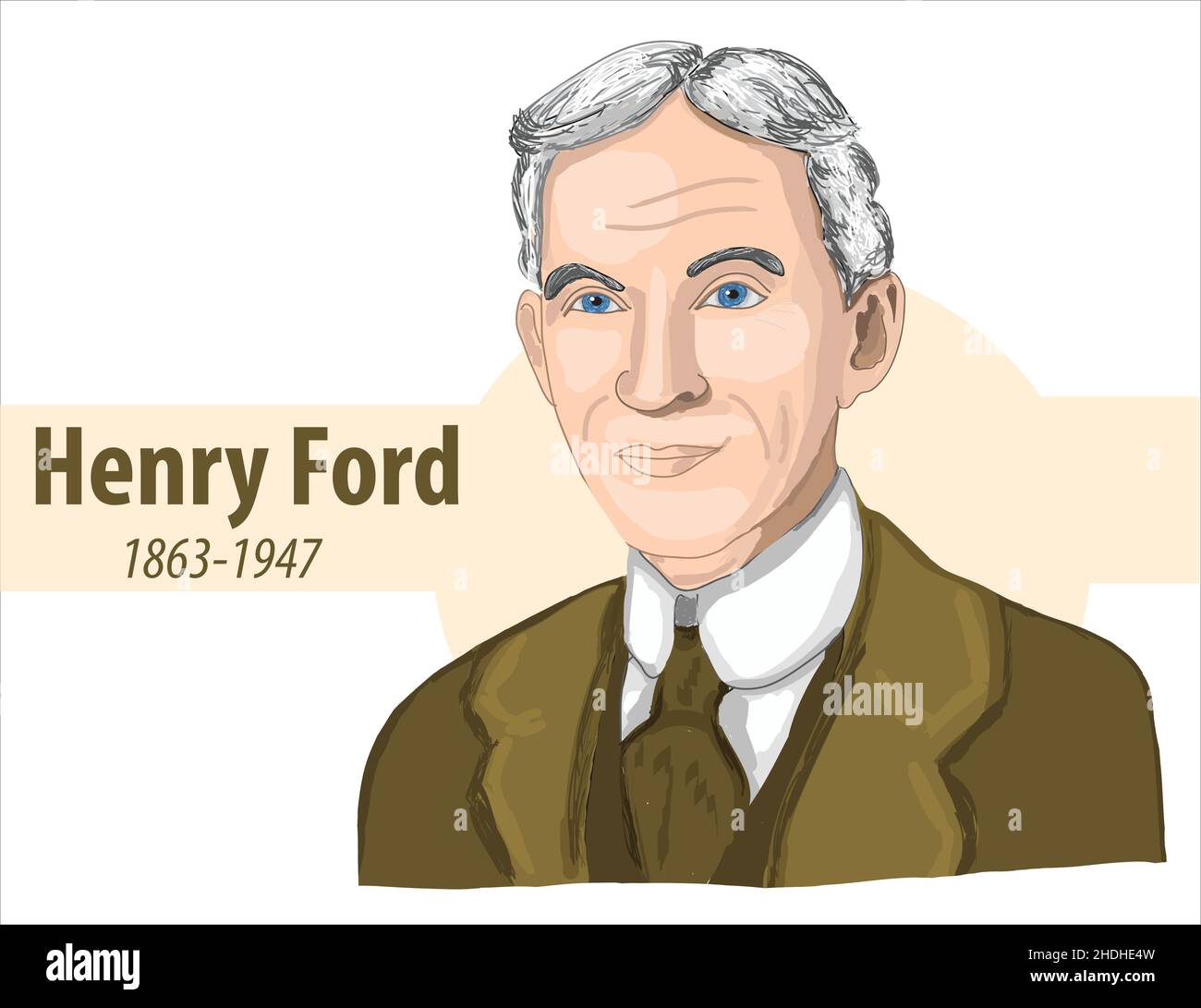 Henry ford cartoon Stock Vector Images - Alamy