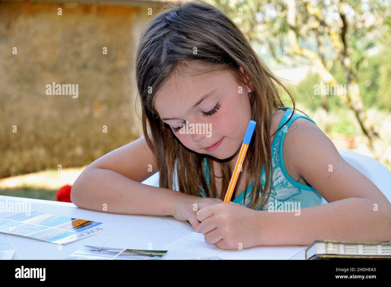 Painting of writing hi-res stock photography and images - Alamy