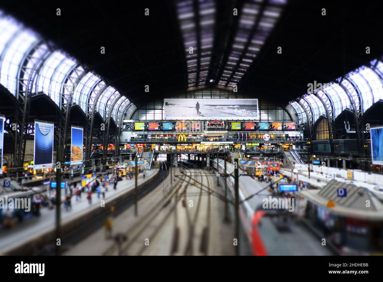 hamburg, main station, main stations Stock Photo - Alamy
