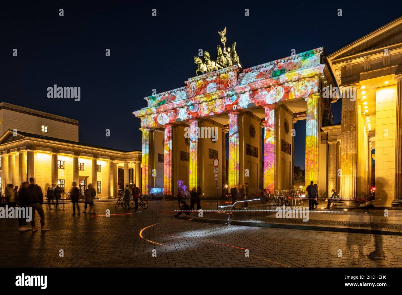 brandenburg gate, brandenburg gates Stock Photo - Alamy